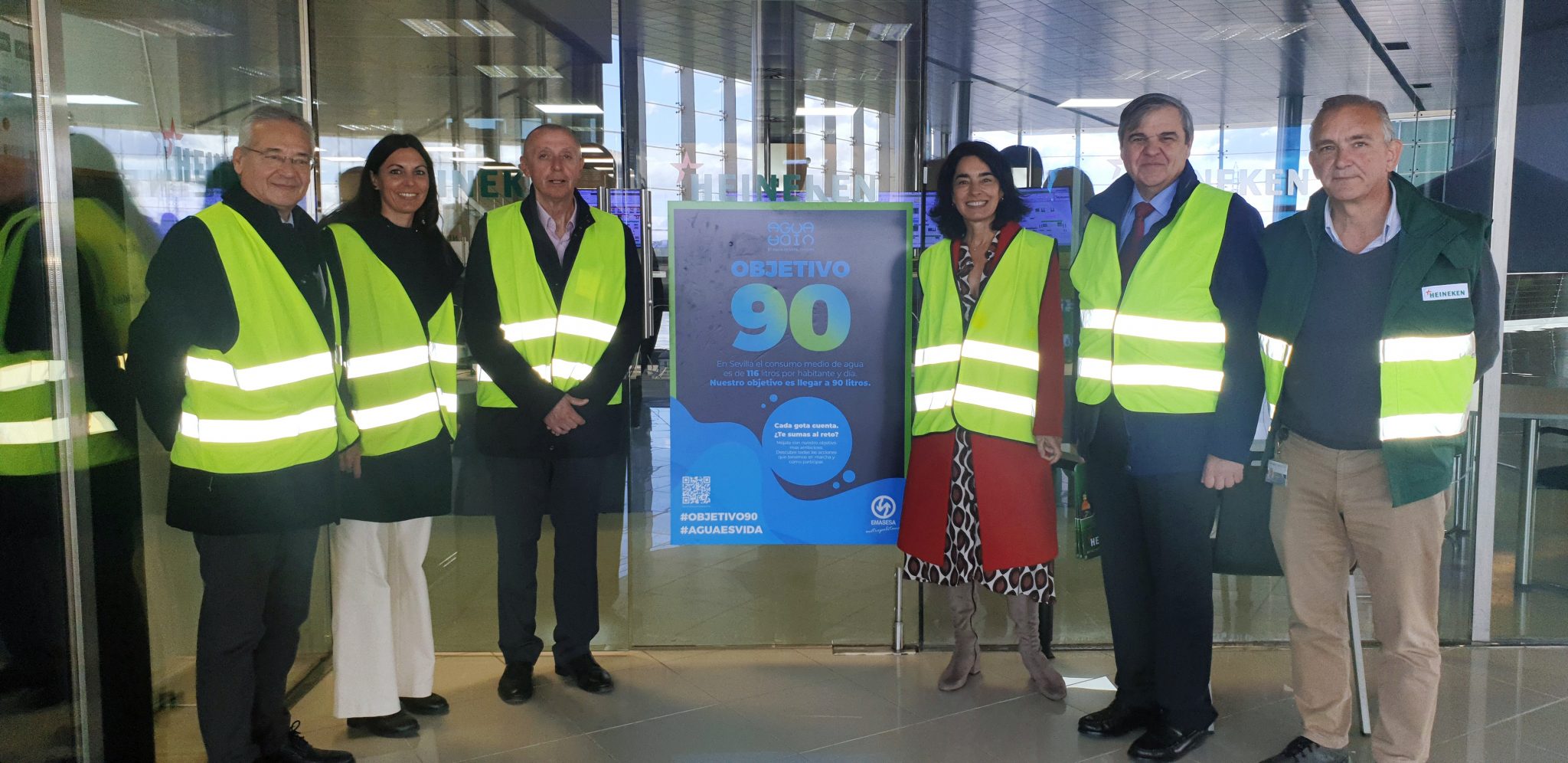 EMASESA y Heineken, unidos por el ahorro de agua - Emasesa